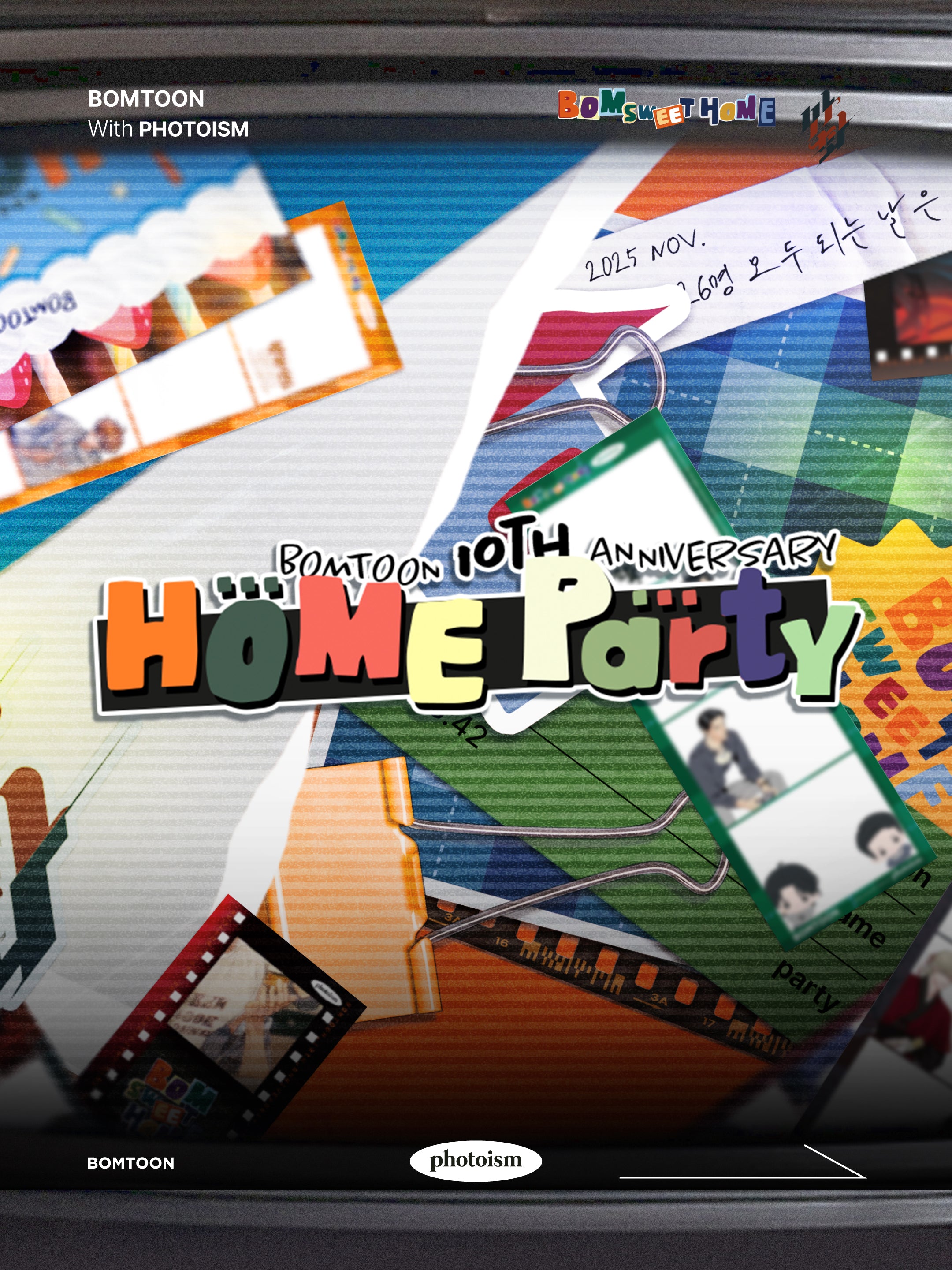 [Photoism] Bomtoon's 10th Anniversary: Bom Sweet Home + SAHWA – J&J SHOP