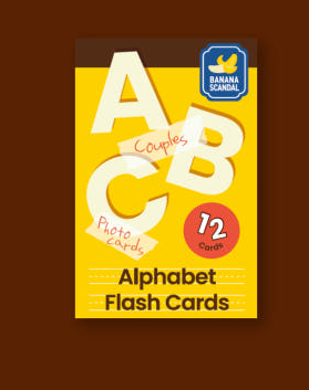 Banana Scandal Alphabet Flash Card – J&J SHOP